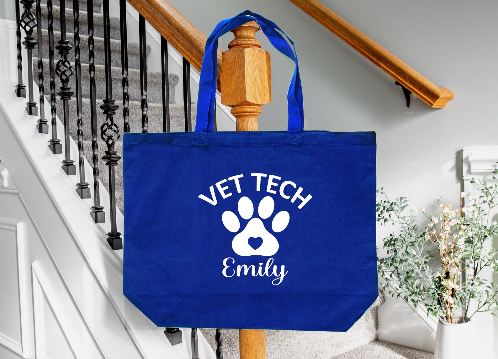 Personalized Vet Tech Tote Bag, Gift for Veterinary Technician, Gift ...