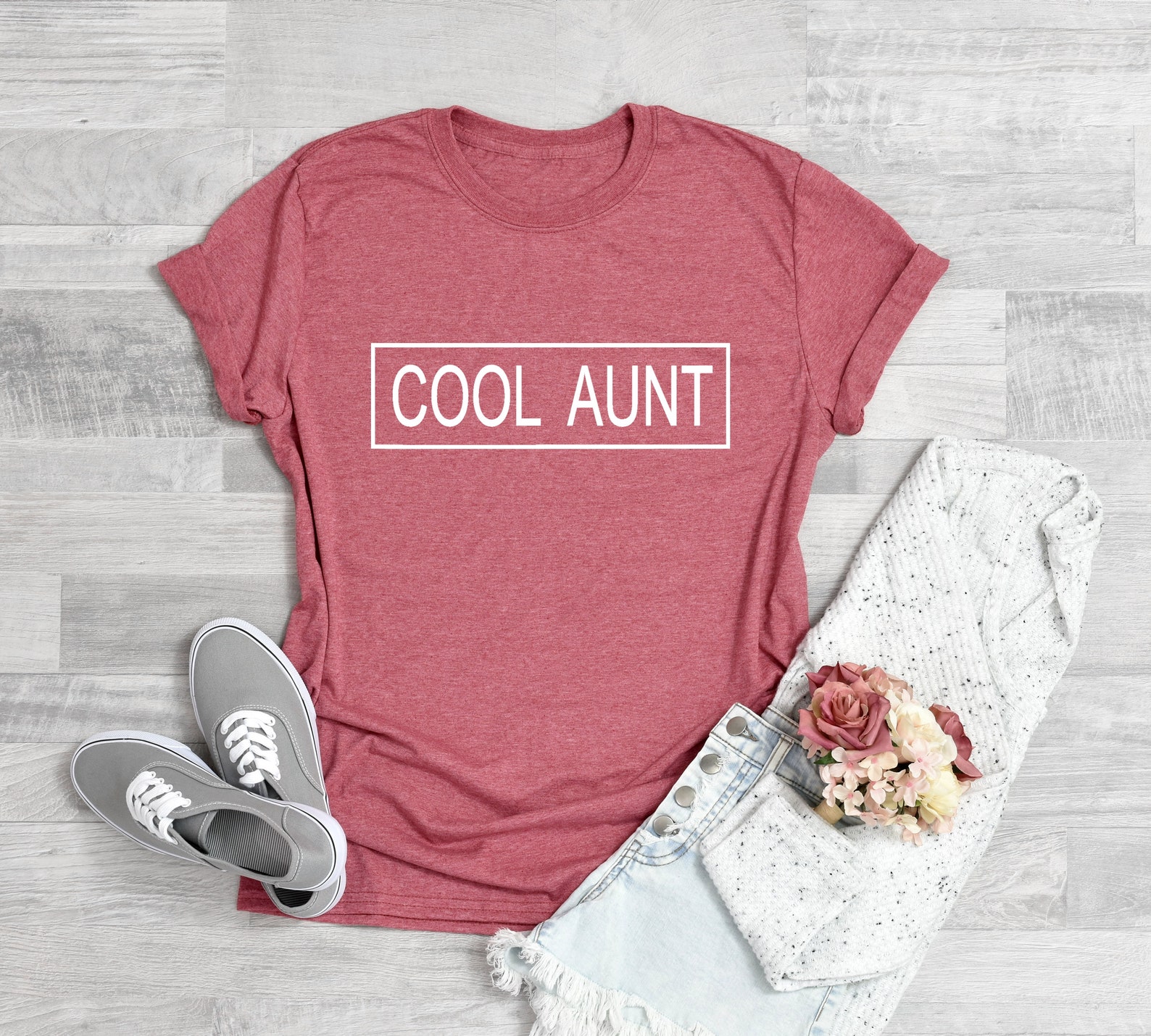 Cool Aunt Shirt Cool Aunt T-shirt Shirts for Aunts Funny | Etsy