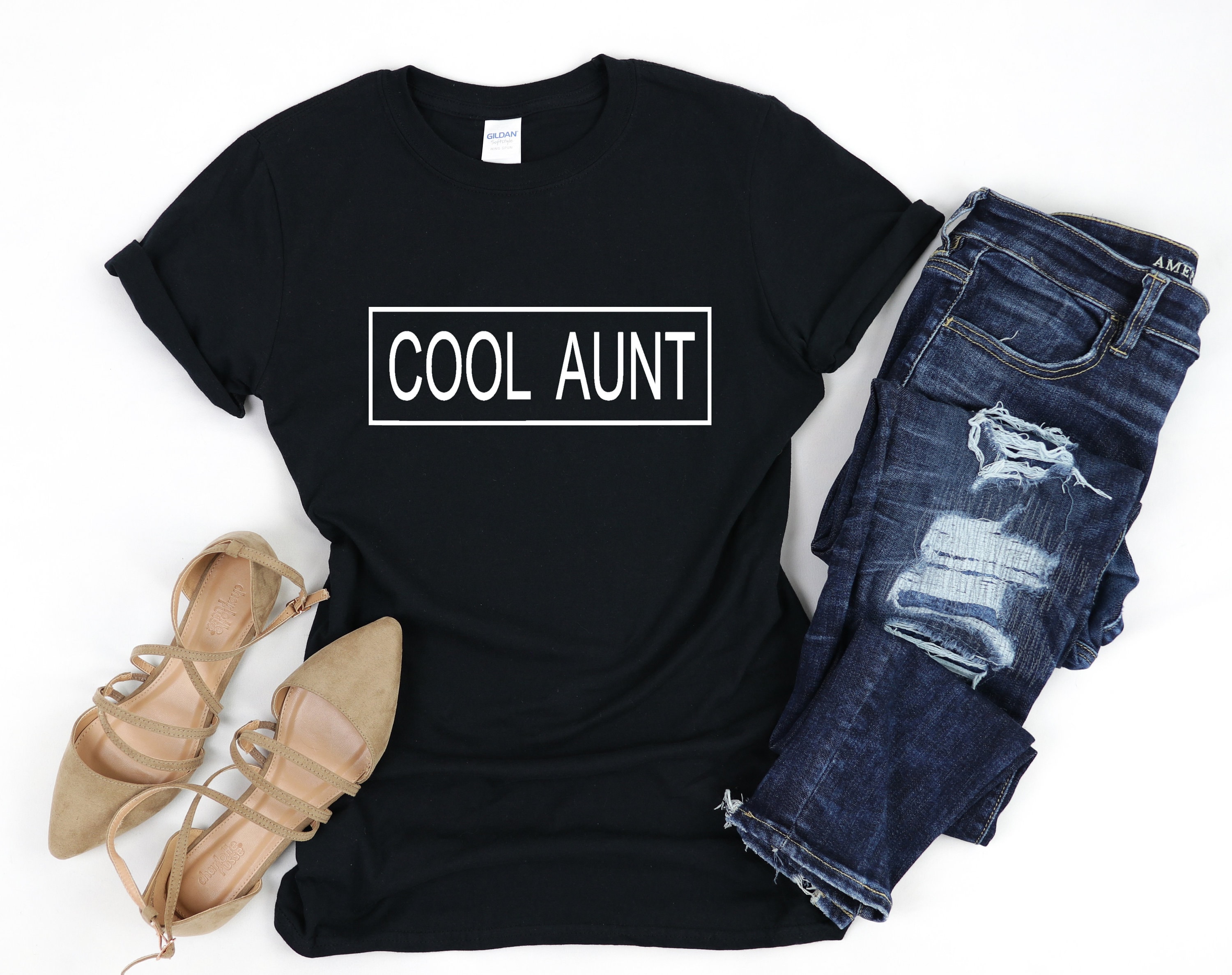 Cool Aunt Shirt Cool Aunt T-shirt Shirts for Aunts Funny | Etsy