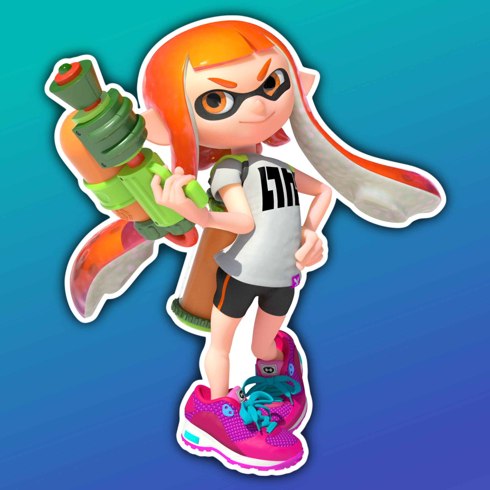 Inkling Splatoon | Etsy