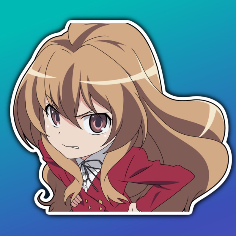 Taiga Aisaka Angry Toradora | Etsy UK
