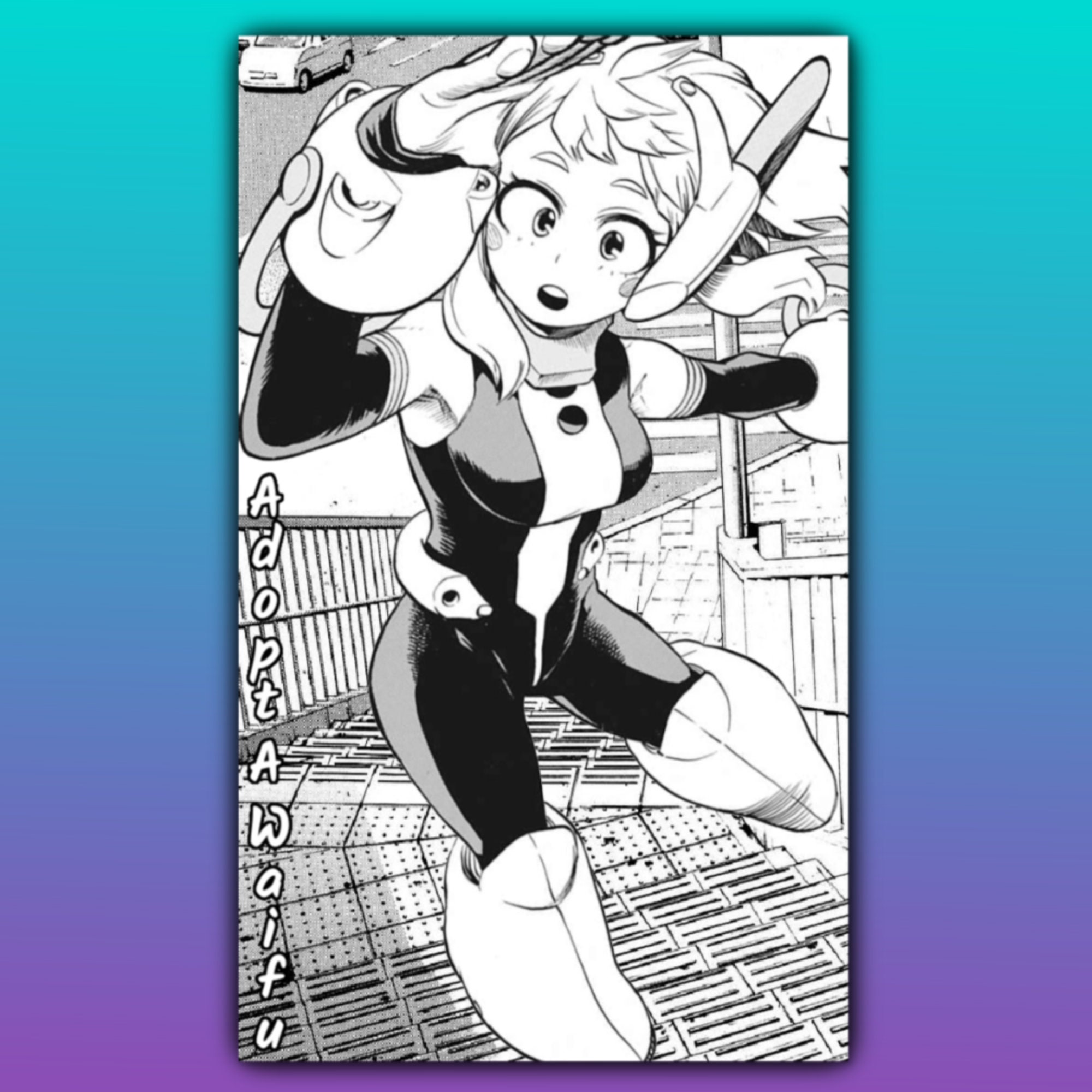 Ochako Uraraka Manga Panels