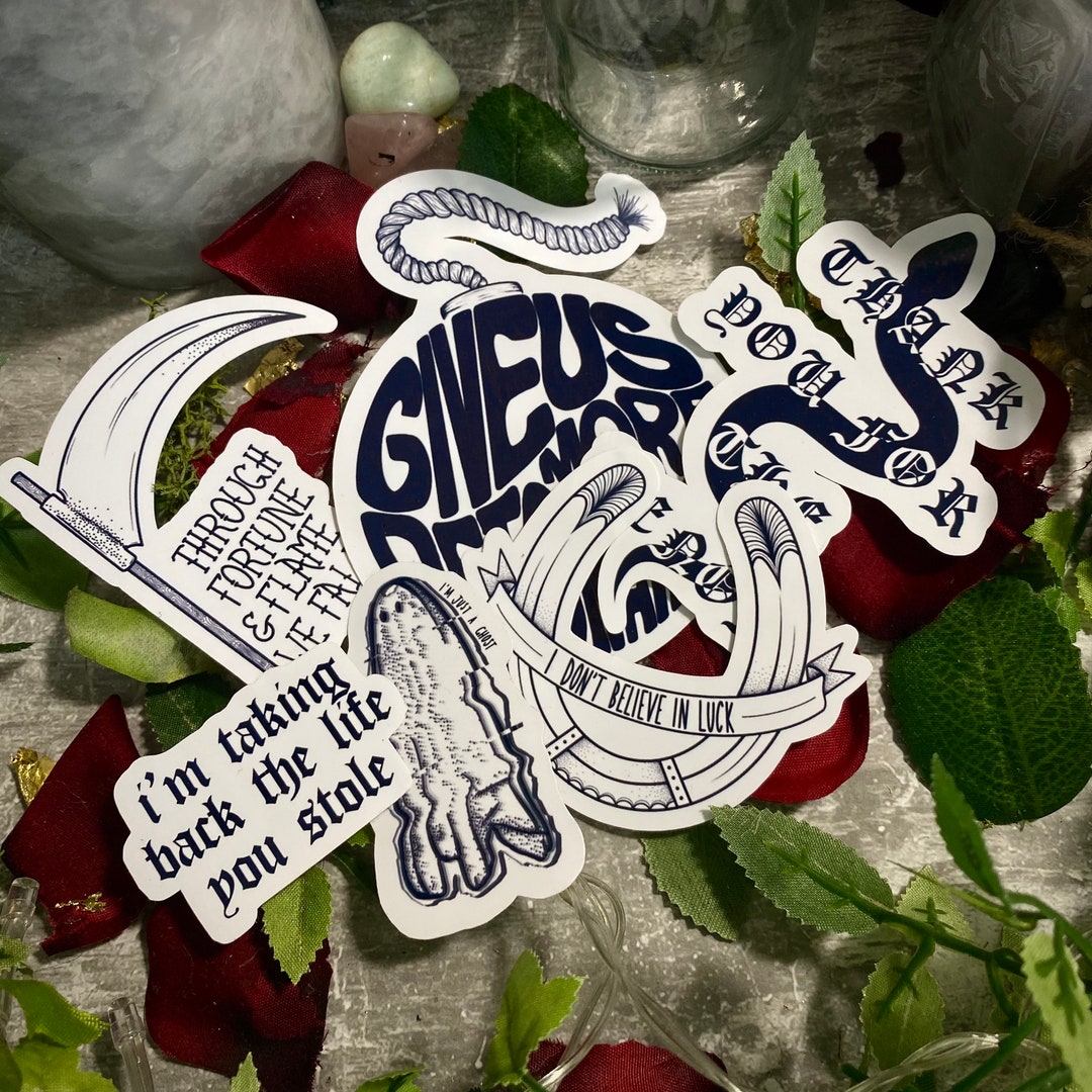 My Chemical Romance Inspired Sticker Pack Danger Days, Three Cheers for ...