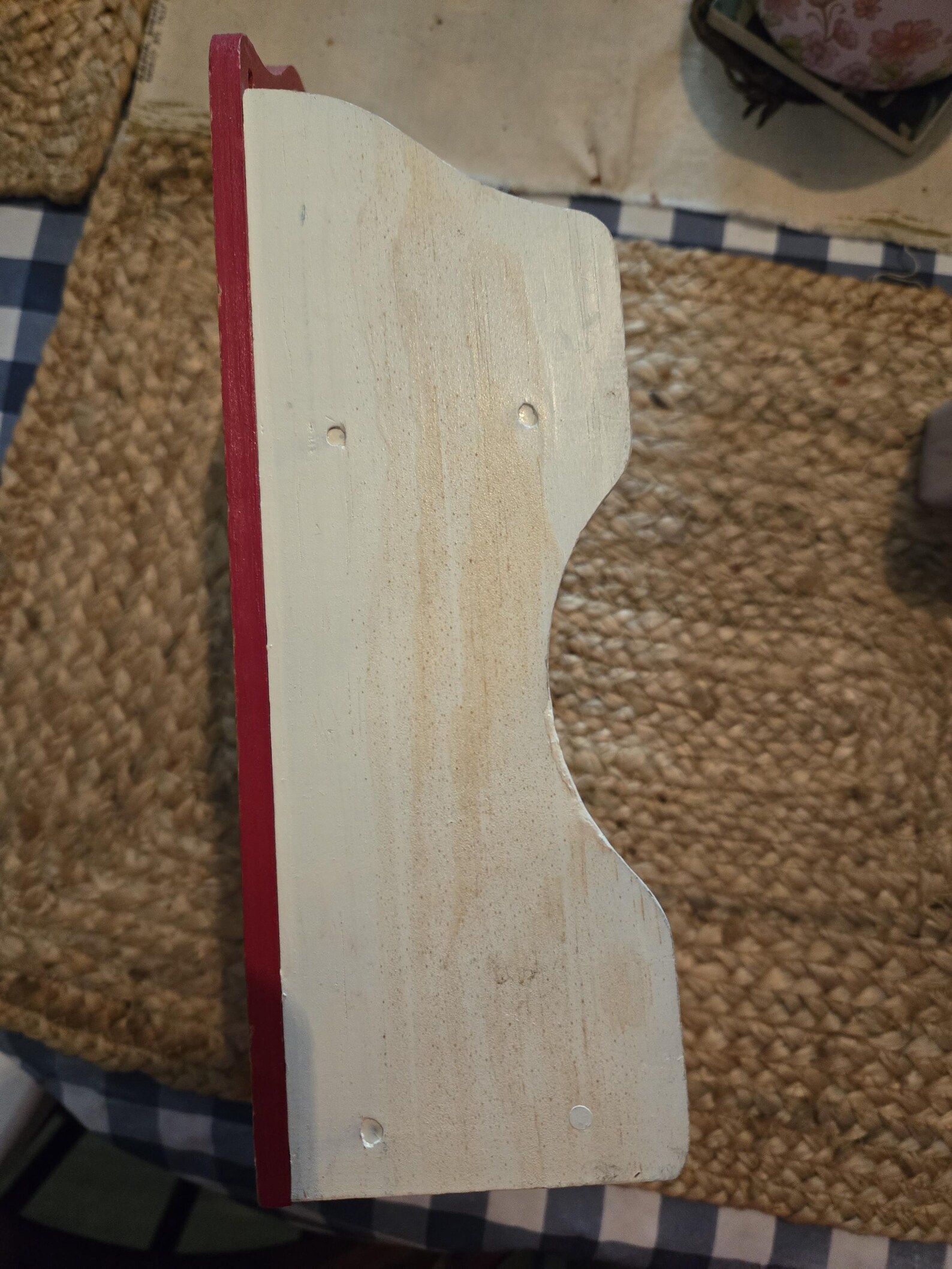 Red and White Universal Spice Cabinet and Three Glass Spice Jars - Etsy