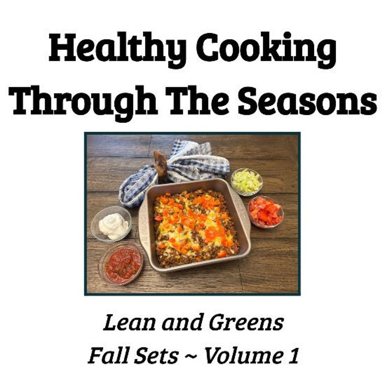 DIGITAL ~ FALL #1 Optavia Lean and Greens Fall Recipe Volume 1 ~ (*with ...