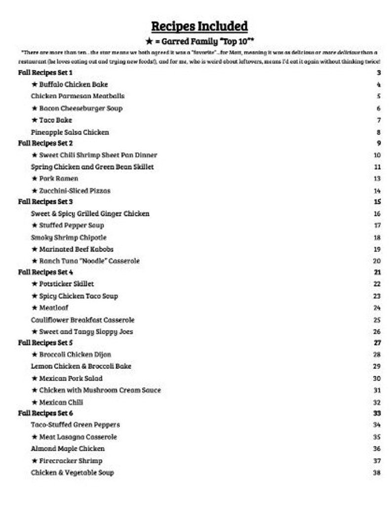 DIGITAL ~ FALL #1 Optavia Lean and Greens Fall Recipe Volume 1 ~ (*with ...