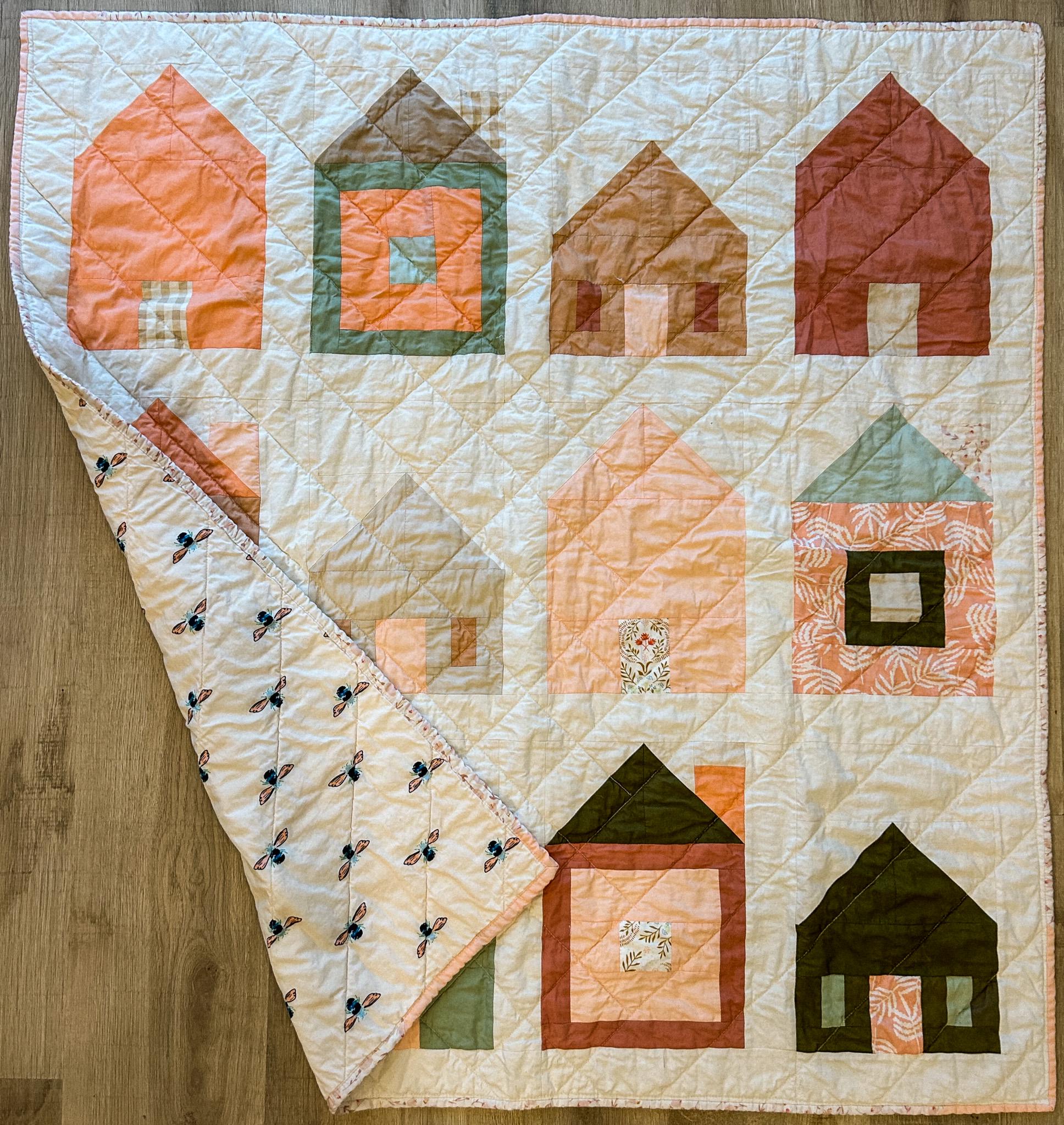 Little Houses Quilt PDF Pattern - Instant Download - Etsy
