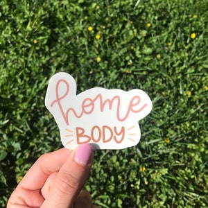 Home Body Vinyl Sticker | Waterproof & Weatherproof | Laptop Decal ...