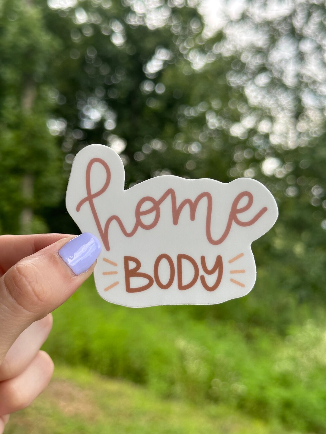 Home Body Vinyl Sticker | Waterproof & Weatherproof | Laptop Decal ...