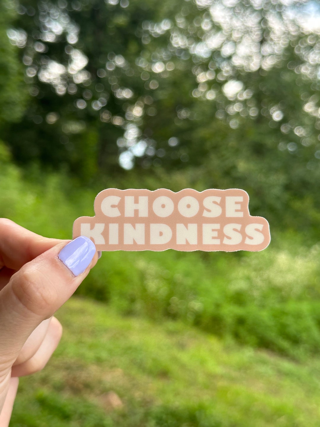 Choose Kindness Vinyl Sticker: Waterproof Laptop Decal - Etsy