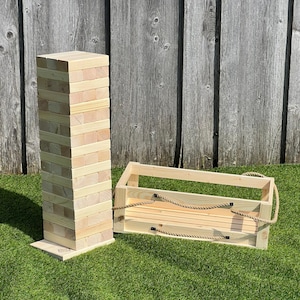 Giant Yard Lawn Game, Block Stacking Game: Elevate Your Outdoor ...