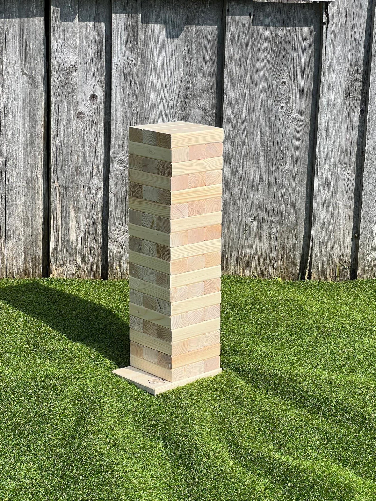 Giant Yard Lawn Game, Block Stacking Game: Elevate Your Outdoor ...