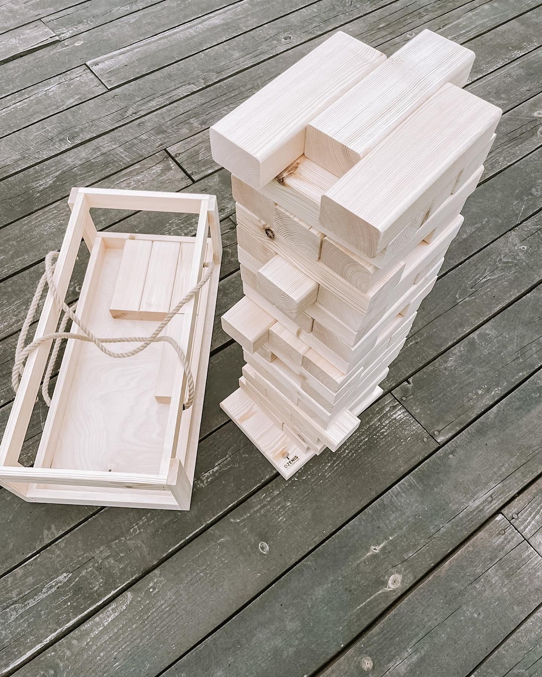 Giant Jenga: the Ultimate Outdoor Game for Parties, Fun Outdoor Wedding ...