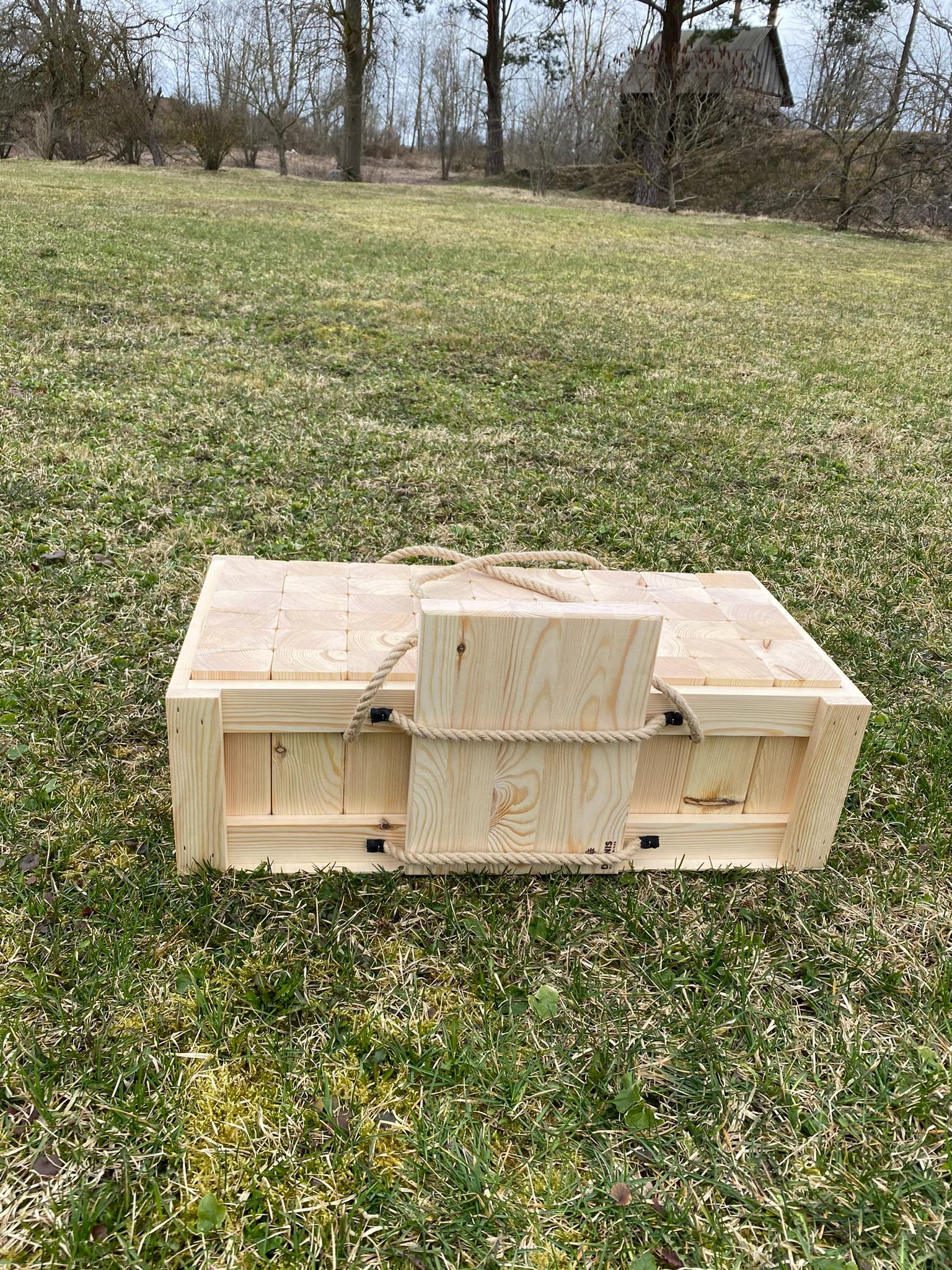 Giant Yard Lawn Game, Block Stacking Game: Elevate Your Outdoor ...