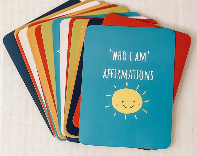 Children's Mindfulness Affirmation Cards: Inspiring Gift Set for ...
