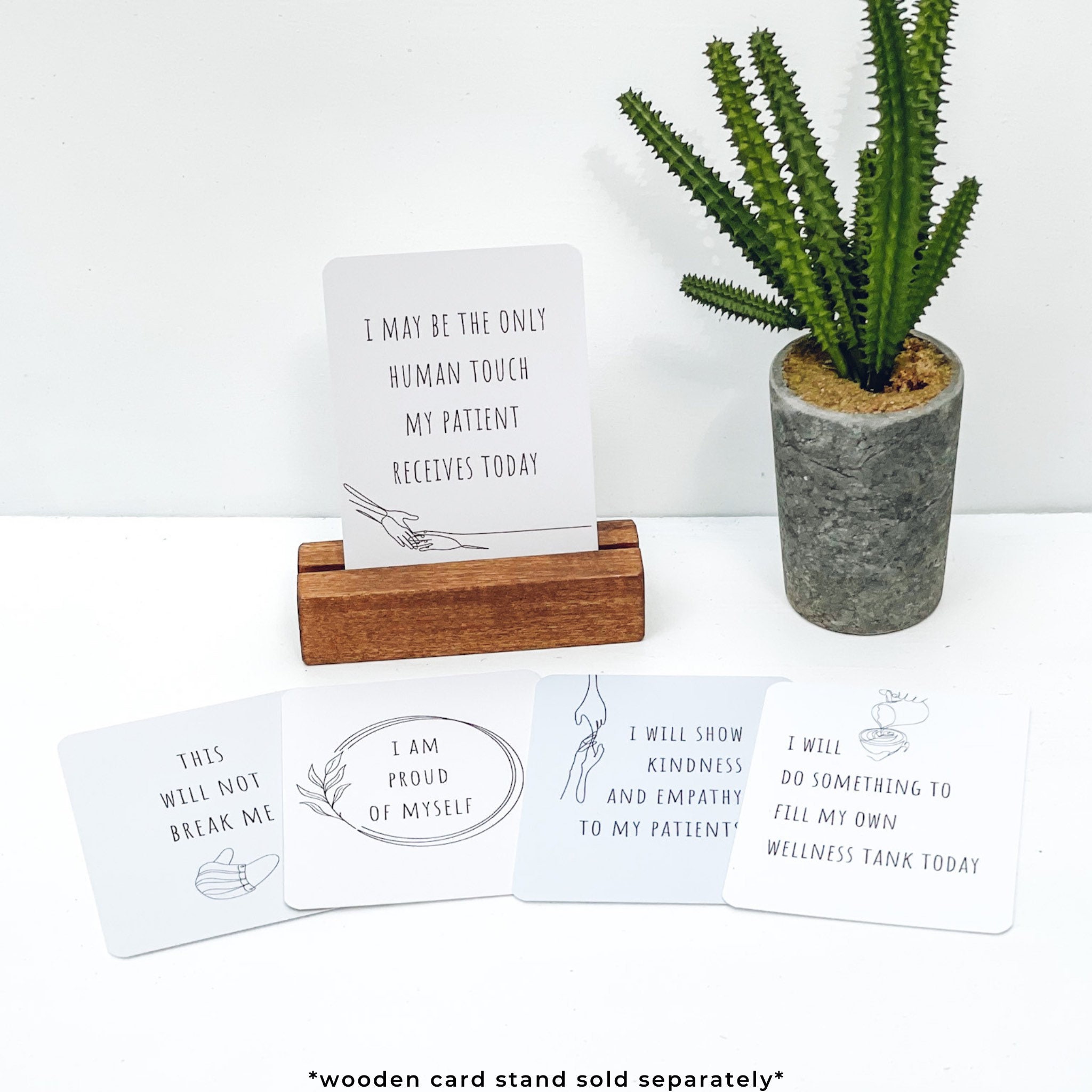 Healthcare Workers Affirmation Cards Set. Great for Nurse - Etsy UK