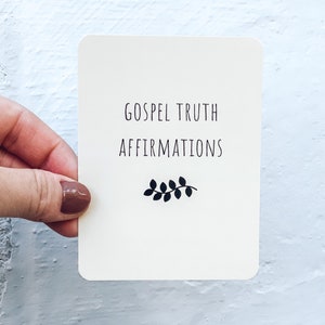 Biblical Affirmations for Kids Bible Affirmation Cards to Color ...