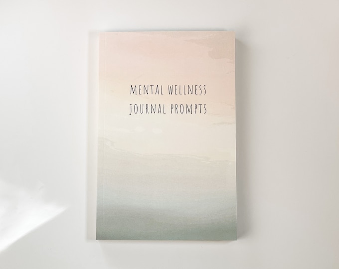 Mental Health and Mindfulness Journal With Prompts - Guided Self Care ...