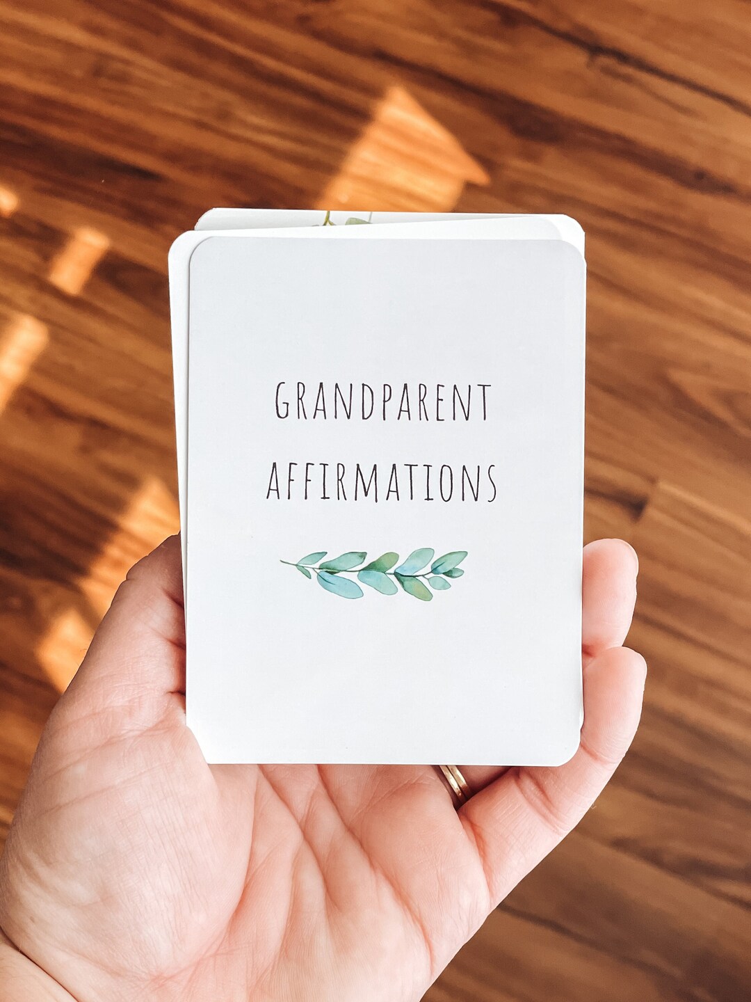 Heartwarming Grandparents Affirmation Cards: Mindful Christmas Gift for ...