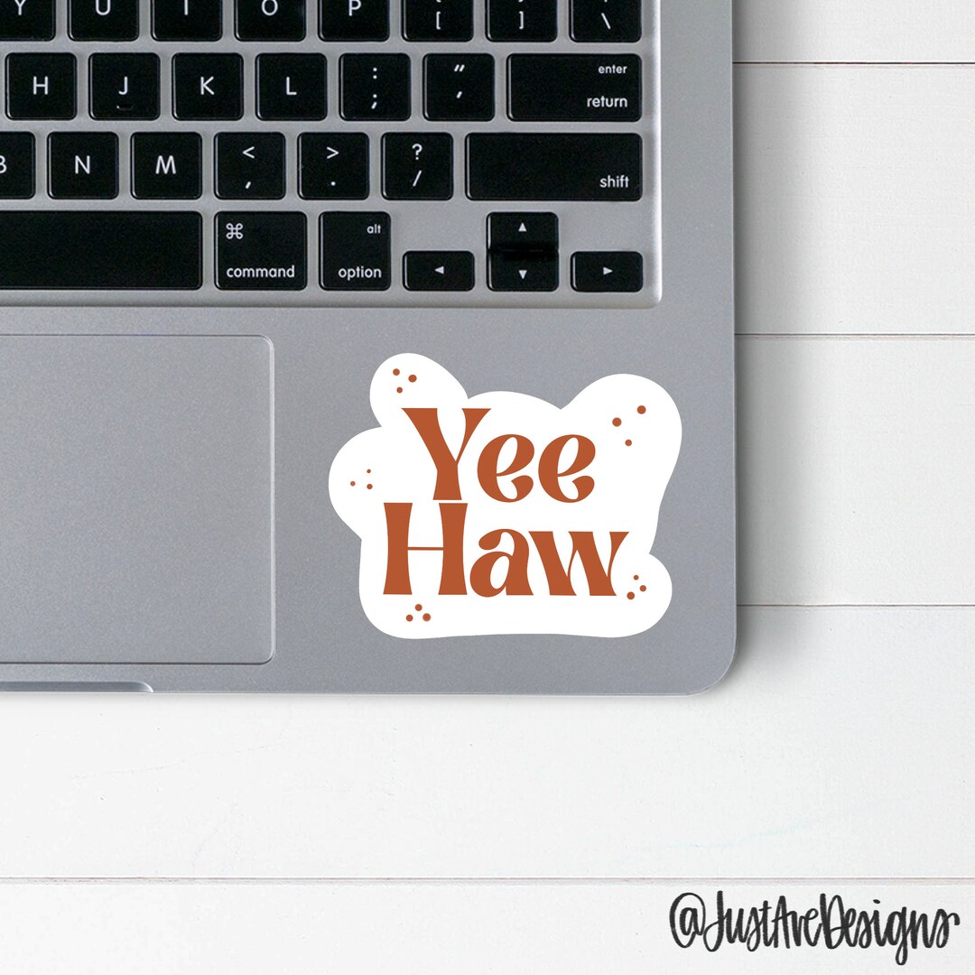 Yee Haw Aesthetic Sticker - Etsy