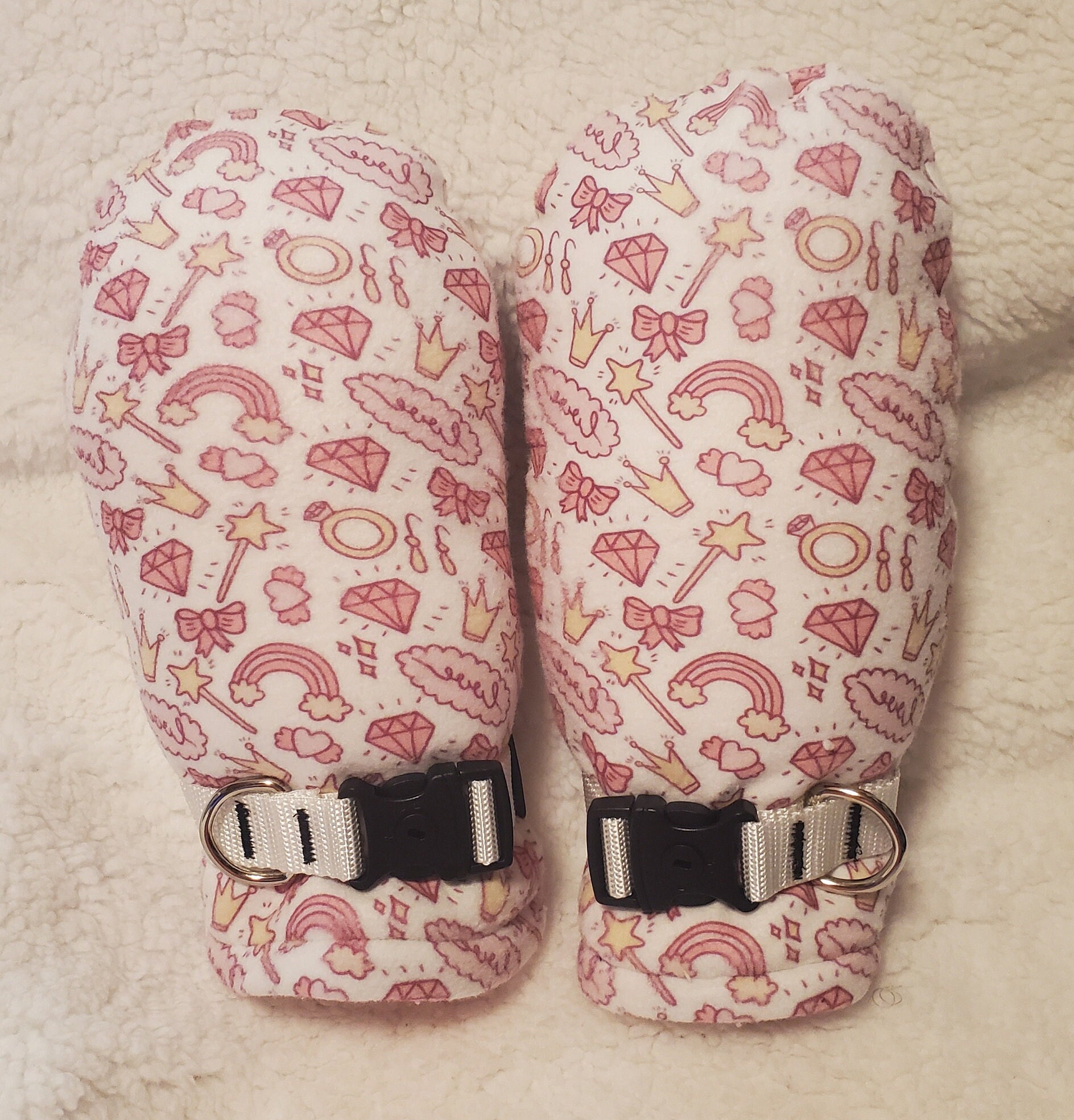 Lockable Mittins/ Abdl Mittens/age Regression Mittens | Etsy