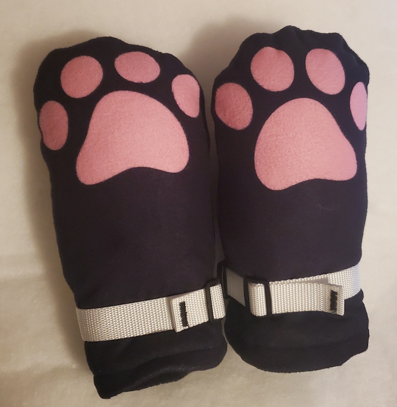 Locking Paw Print Mittens - Etsy