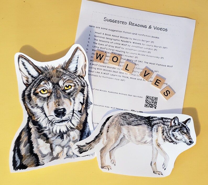Unit Study on Wolf Anatomy and Fun Facts | Grades 1-5 | Science Nature ...