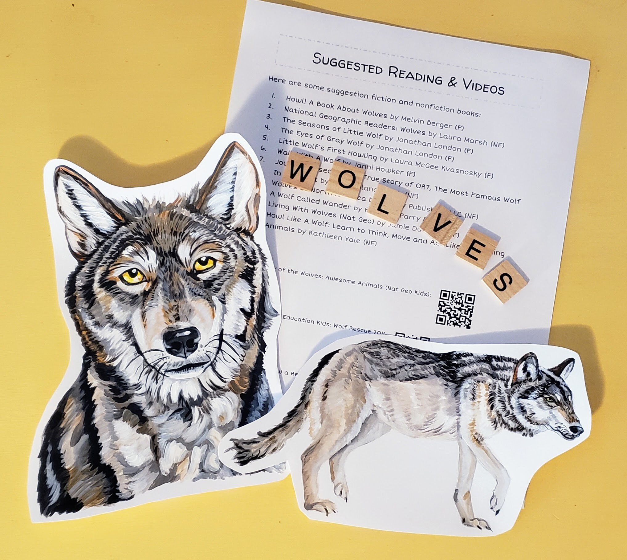Unit Study on Wolf Anatomy and Fun Facts | Grades 1-5 | Science Nature ...