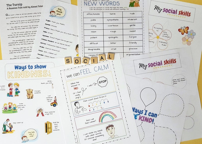Kindness and Etiquette Unit Study - Lesson Plans, Homeschool ...