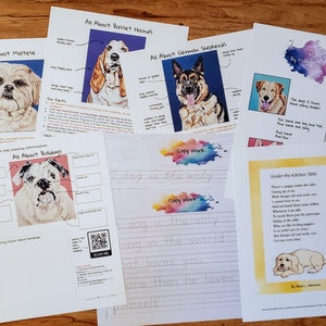 Dog Unit Study - Grades 1-5+ | Science, Art, Writing, Reading & More ...