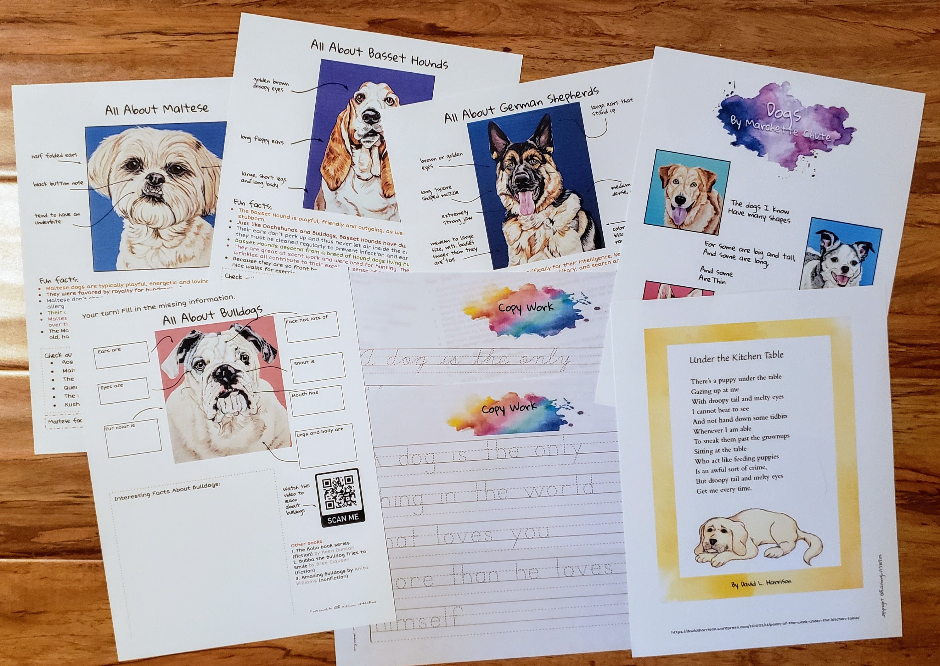 Dog Unit Study - Grades 1-5+ | Science, Art, Writing, Reading & More ...