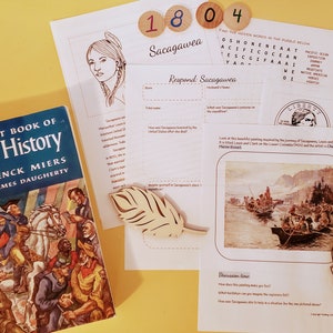 Sacagawea History Unit Study for Grades 2-5: Homeschool Curriculum ...