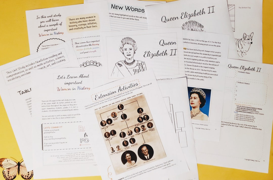 Celebrating Women's Achievements: 10 Inspiring Women in History Unit ...