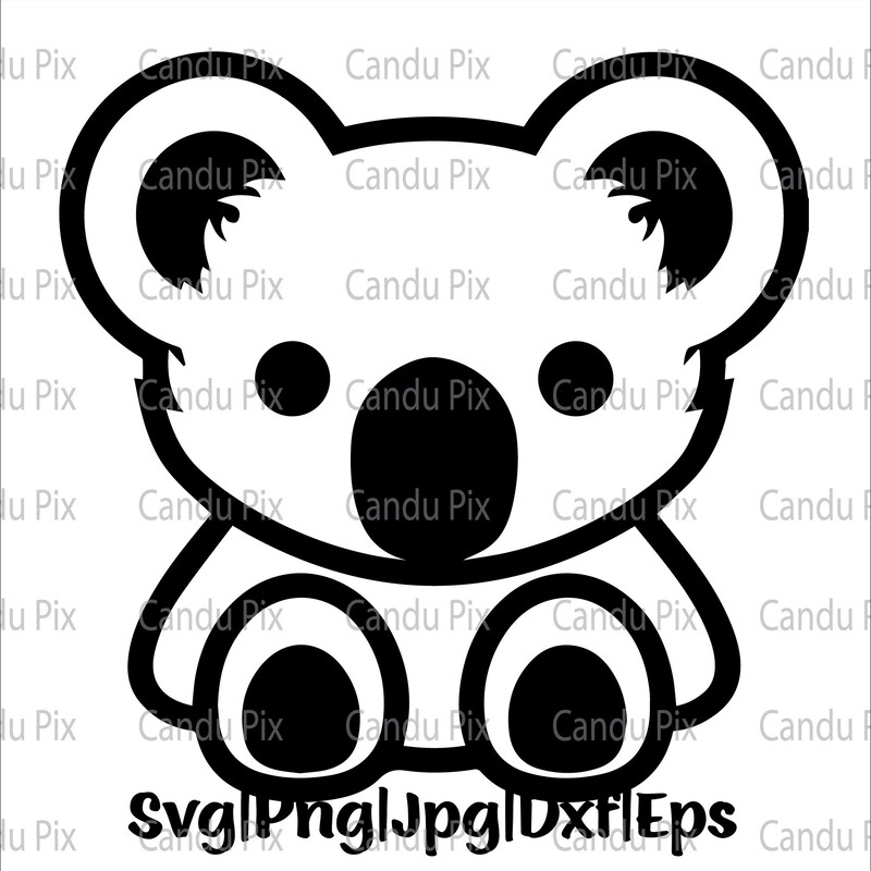 Koala Svg - Etsy