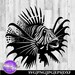 Lionfish Svg, Lionfish Png, Beach Svg, Beach Png, Sea Salt Png, Sea ...