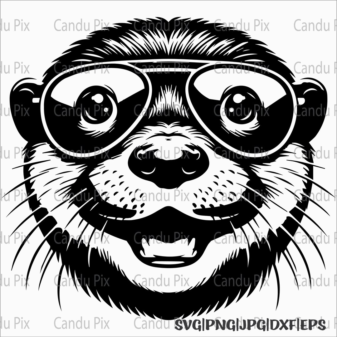 Otter Aviator Svg, Sunglasses Svg, Otter Aviator Png, Sunglasses Png ...