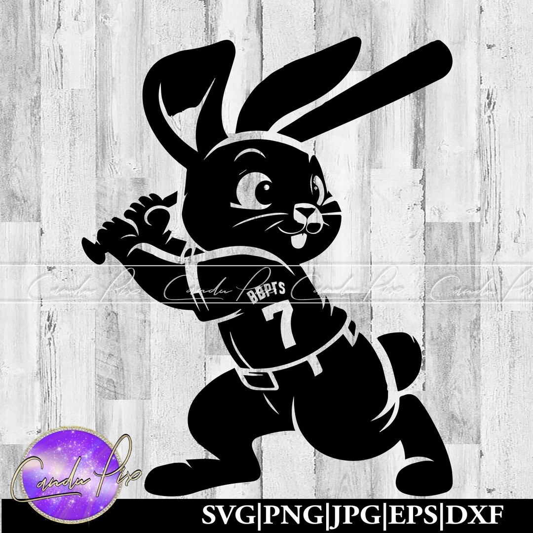 Rabbit Svg, Baseball Svg, Rabbit Png, Baseball Png, School Sports ...