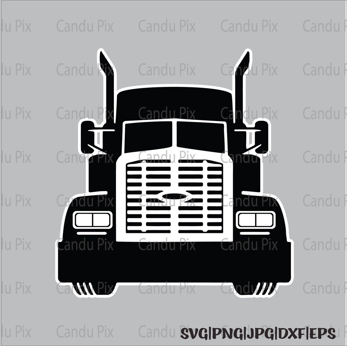 Semi Truck Svg 18 Wheeler Svg Semi Truck Png 18 Wheeler - Etsy