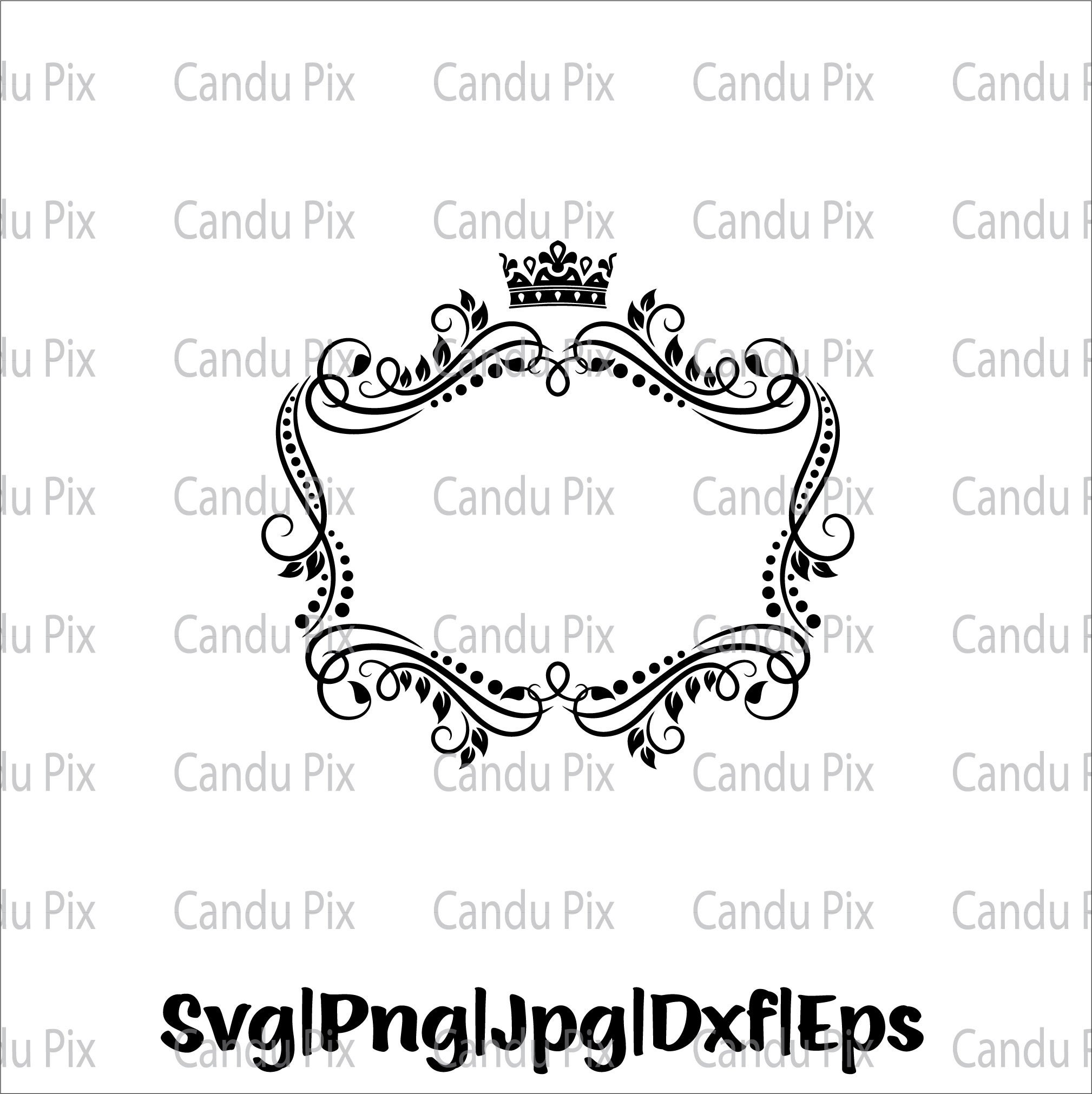 Frame Svg Art Frame Svg Border Frame Svg Png Eps Jpg Dxf - Etsy