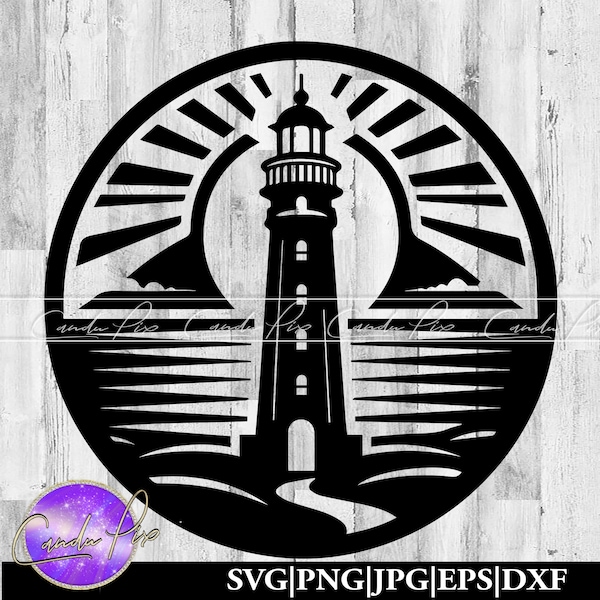 Lighthouse Svg - Etsy
