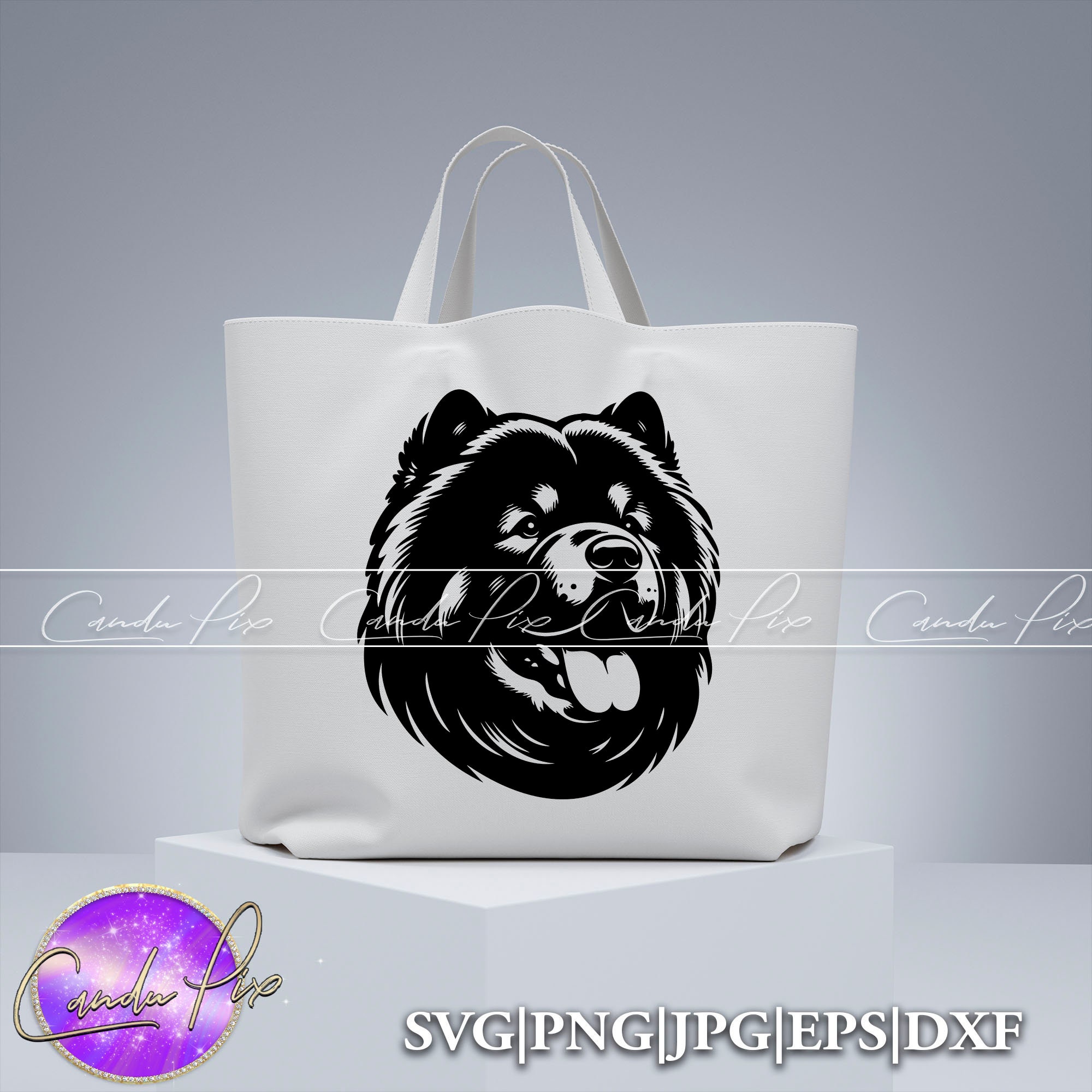 Chow Dog Svg, Chow Dog Png, Dog Memorial, Pet Portrait Svg, Dog Svg Png ...