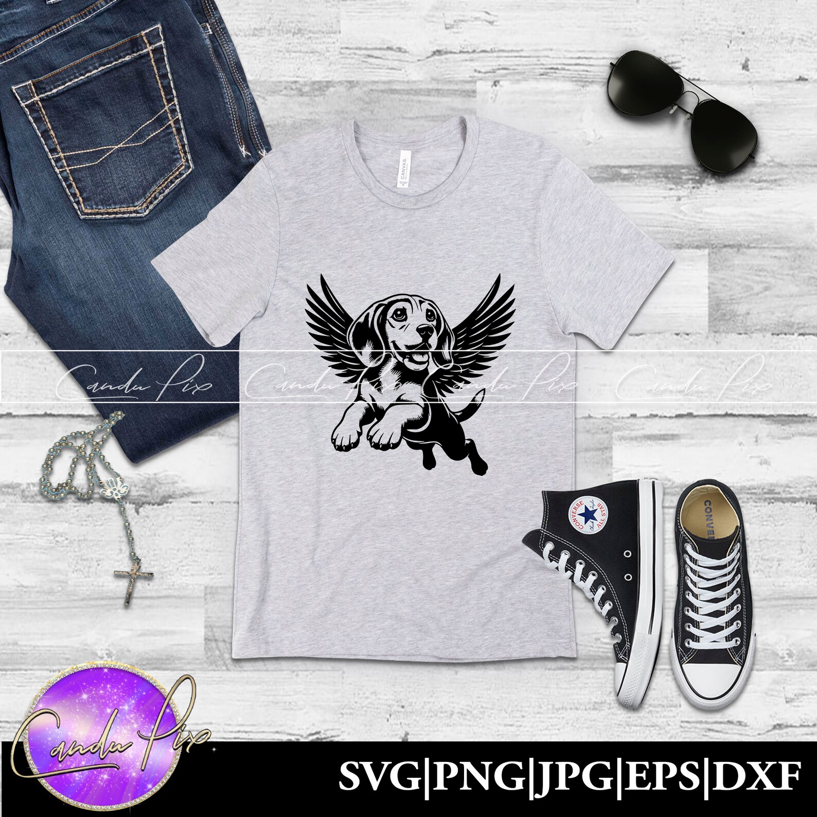 Beagle Angel Svg, Beagle Angel Png, Beagle Angel Dxf, Dog Svg Png, 1 ...