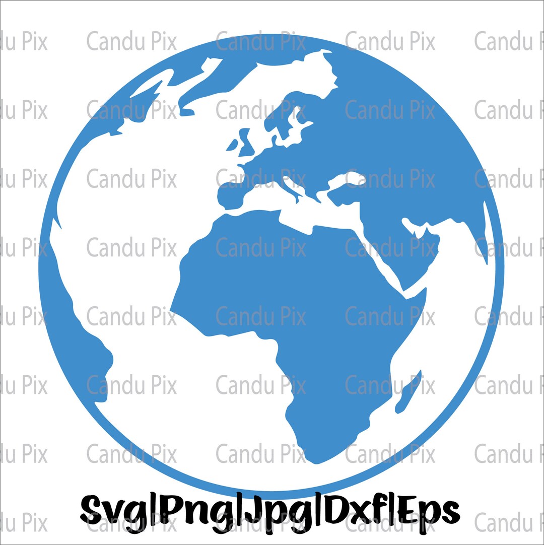 Earth Svg, World Svg, Earth Png, World Png, Cricut, Earth Cut File ...