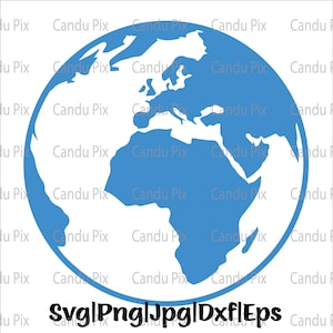 Earth Svg, World Svg, Earth Png, World Png, Cricut, Earth Cut File ...