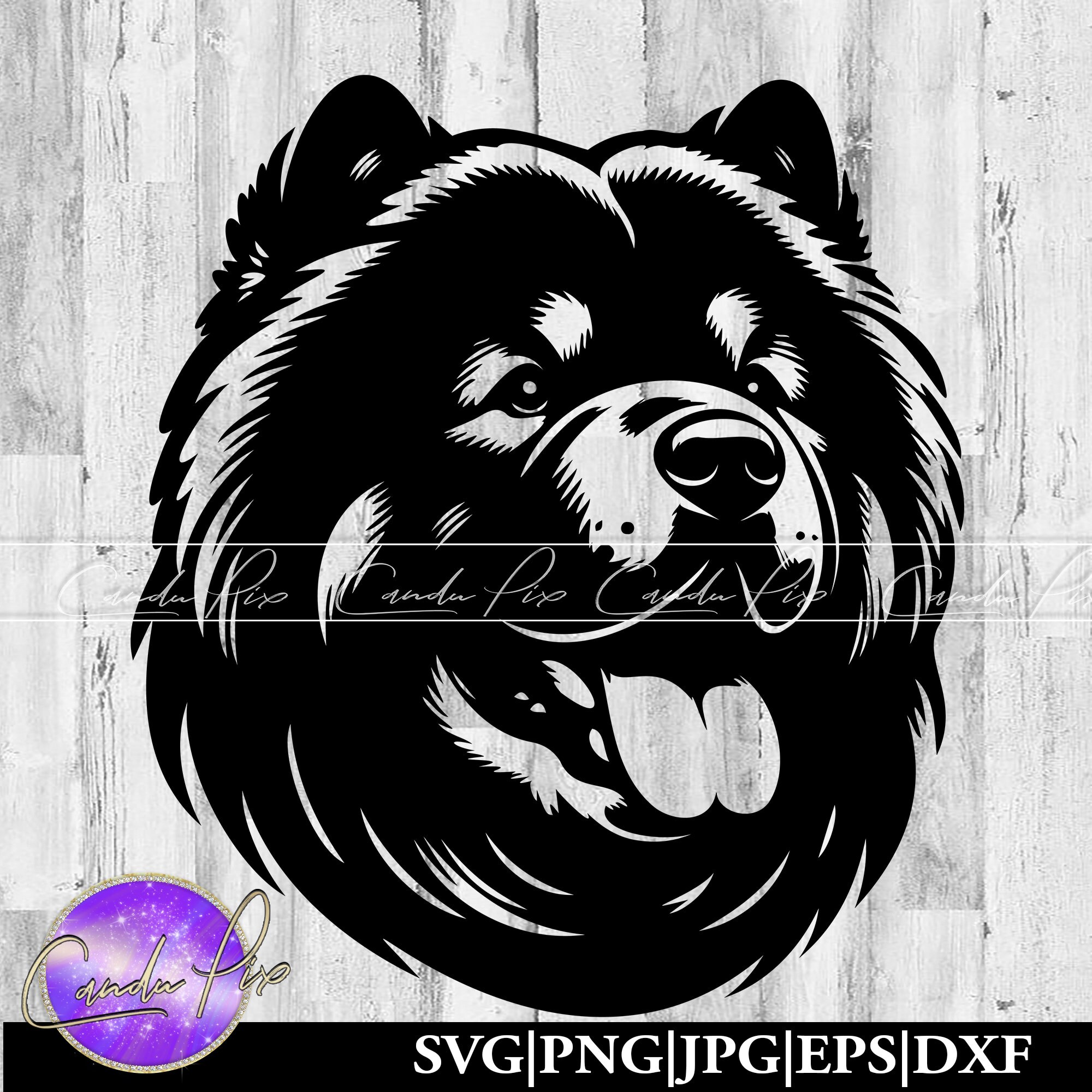 Chow Dog Svg, Chow Dog Png, Dog Memorial, Pet Portrait Svg, Dog Svg Png ...