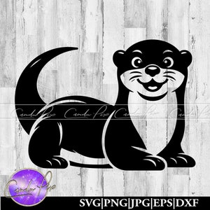 Otter Svg, River Otter Svg, Otter Png, River Otter Png, Svg Png Dxf Eps ...