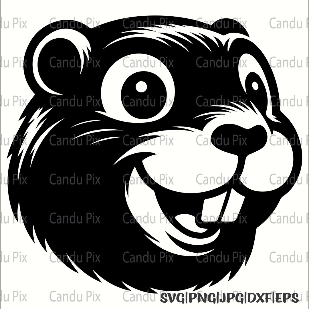 Gopher Animal Svg, Head Svg, Gopher Animal Png, Head Png - Etsy