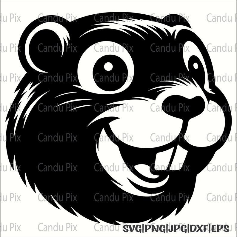 Gopher Animal Svg, Head Svg, Gopher Animal Png, Head Png - Etsy