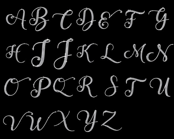 Letras Del Alfabeto Decorativas Clip Art Abecedarios Decorativos