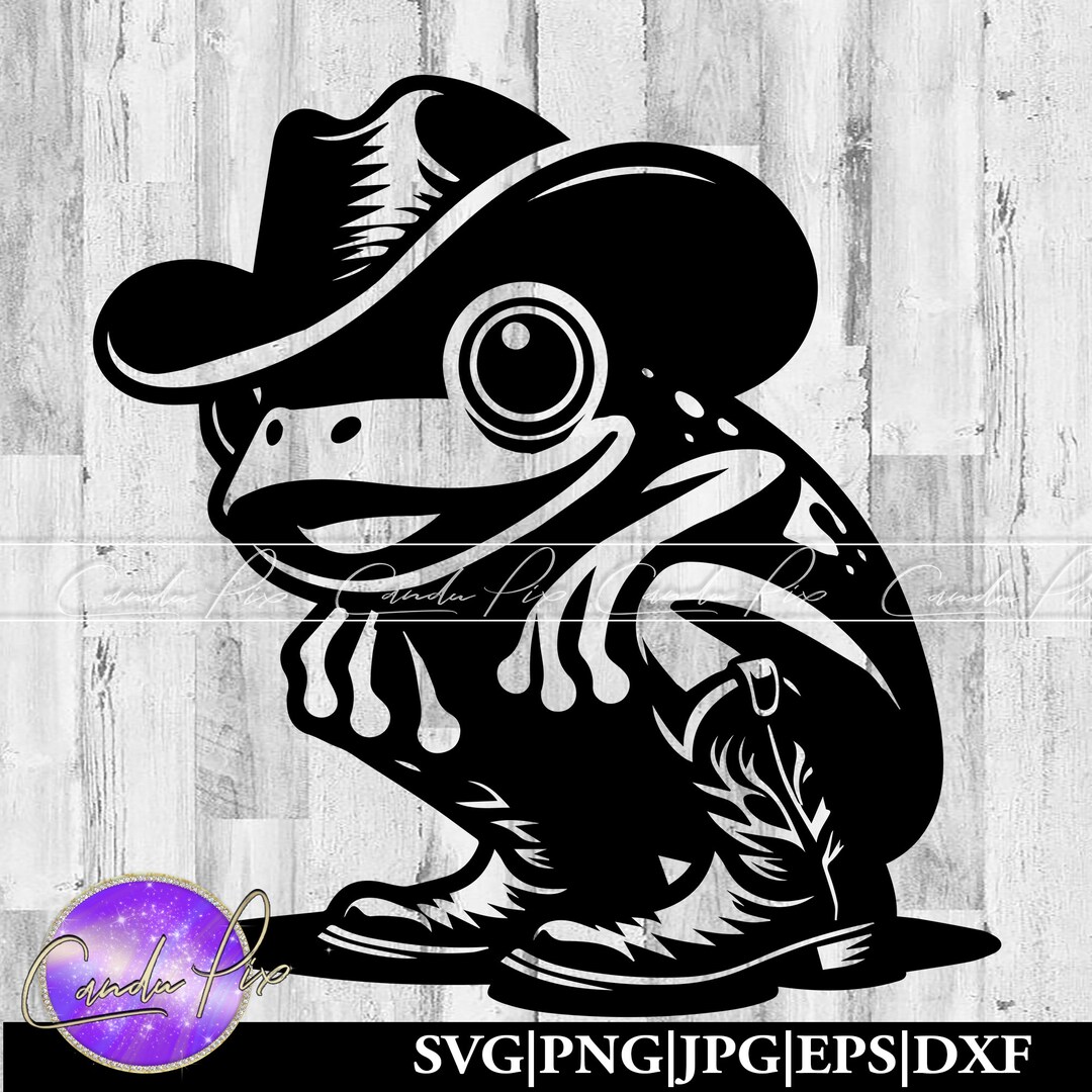 Frog Cowboy Svg, Cowboy Boots Svg, Frog Cowboy Png, Cowboy Boots Png ...